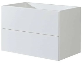 Mereo, Aira, koupelnová skříňka 81 cm, bílá CN711S