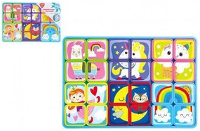 Teddies Puzzle magnetické deskové fantazie