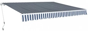 Ručně zatahovací markýza 500x300 cm Dekorhome