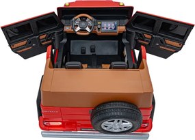 Elektrické autíčko Mercedes Benz MAYBACH G650 červené