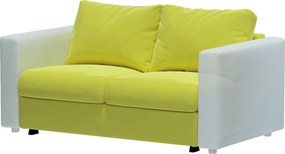 Potah na rozkládací 2místnou část Vimle barva zelená látka lesklé, sametová