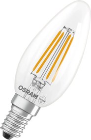 OSRAM LED žárovka STAR CLASSIC B 40 FILAMENT E14 3,4W 470lm 2700K, čirá