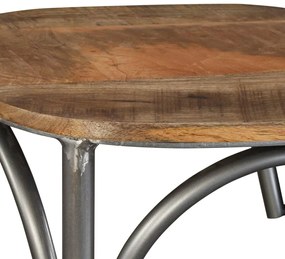 Barová stolička masivní mangovníkové dřevo - Default Title
