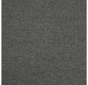 SPOLTEX Metrážový koberec FLOWER / 77 ŠEDÝ BARVA: Šedá, ŠÍŘKA: 4 m