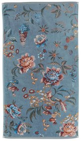 Pip Studio Secret Garden ručník 55x100 cm, modrý (Froté ručník 55x100)
