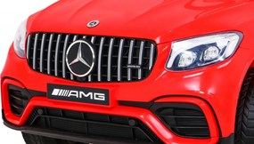Ramiz Elektrické autíčko Mercedes Benz GLC63S SUV pro děti červené + dálkové ovládání