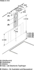 Bosch DWK91LT60 Serie 8 černá / Nástěnný odsavač par / 90 cm / 3 úrovn