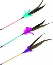 Beeztees TICKLY Hračka škádlítko pro kočky 50cm