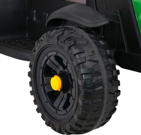 Ramiz Titánový traktor s přívěsem zelený