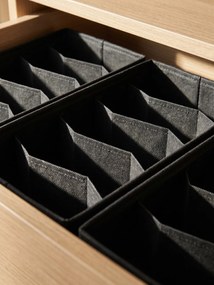 Sinsay - Sada organizérů na spodní prádlo 2 pack - černá