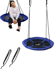 Zahradní houpačka čapí hnízdo KELLY 100 cm žlutá
