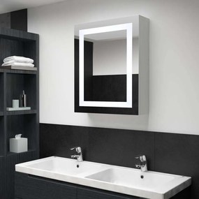 vidaXL LED koupelnová skříňka se zrcadlem 50 x 13 x 70 cm [285116]