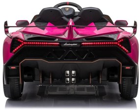Dětské elektrické autíčko Lamborghini Veneno růžové