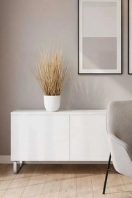 Umělá tráva v květináči BOHO, plast, výška 54 cm, béžová