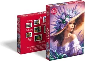 CHERRY PAZZI Puzzle Levandulová múza / 1000 dílků / 50 × 70 cm