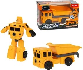 TEDDIES Transformer auto-robot mini / 2v1 hračka / 9 cm / mix barev