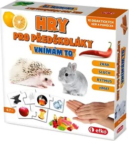 EFKO Soubor her Vnímám to / Naučná hra / od 4 let / 30 min / 1 hráč