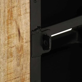 TV stolek 110 x 30 x 45 cm hrubé mangovníkové dřevo 328414