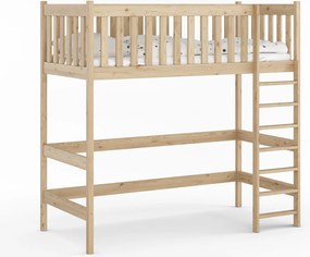 Rkids | Vyvýšená postel Enzo Přírodní