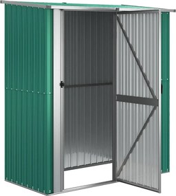 Zahradní domek zelený 180,5 x 97 x 209,5 cm pozinkovaná ocel 150903