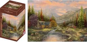 SCHMIDT Dřevěné puzzle Sierra Paradise / 1000 dílků / 69,3 x 49,3 cm