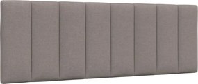 Rám postele bez matrace Hanko taupe 140 x 200 cm textil 3310395