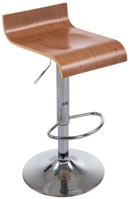 Barová židle Wood - Hnědá