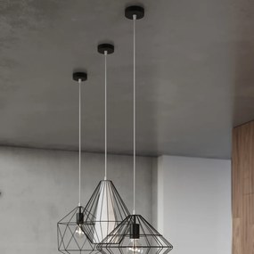 Sollux Lighting Závěsné svítidlo DEMI černé