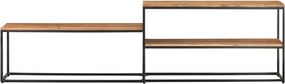 TV skříňka 180 x 30 x 50 cm masivní akáciové dřevo 321622