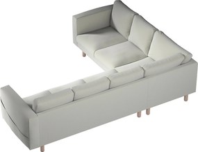 Potah na pohovku IKEA Norsborg rohová 5-místná barva zelená látka sametová