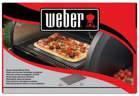 Pizza kámen WEBER glazovaný 30x44 cm