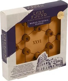 PROFESSOR PUZZLE Hlavolam Římská číselná hádanka / Lost  Found / Řešen