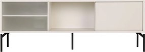 Šedobéžový TV stolek 160x60x42 cm Met – noo.ma