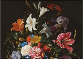 Samolepící tapeta Golden Age Flowers V