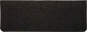 vidaXL Samolepicí nášlapy na schody 15 ks 65x24,5x3,5 cm [343478] Barva: antracitová