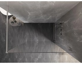 Mexen Lunar sprchová stěna pravá 110 x 200 cm, 8mm čiré sklo, chromová, 830-110-000-01-00-P