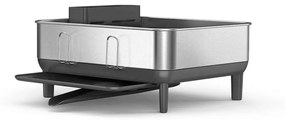 Simplehuman - Odkapávač nádobí 394x380x190 mm, šedá/nerez KT1184DC