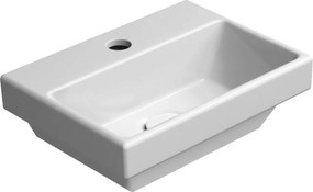 Sapho GSI Norm - Umývátko 35x26 cm, bez přepadu, ExtraGlaze, bílá 8650111