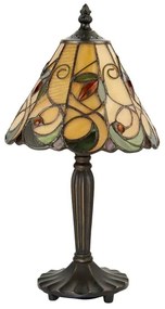 Endon 64196 - Stolní lampa Tiffany JAMELIA 1xE14/40W/230V pr. 20 cm