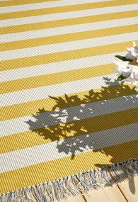 Koberec Big Stripe in/out: Béžovo-žlutá 200x300 cm