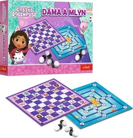 TREFL Hra Dáma a Mlýn: Gábinin kouzelný domek / Společenská hra / 5 he