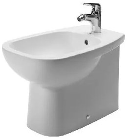 Duravit D-Code - Stojící bidet, 360x560 mm, otvor pro baterii, bílá 22411000002