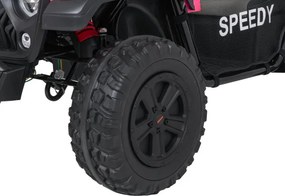 Elektrické autíčko PASSION 4x4 růžové