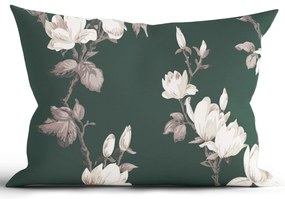 MK Lůžkoviny Bavlněný povlak na polštář Renforcé 50 x 70 cm - Johari tmavě zelené