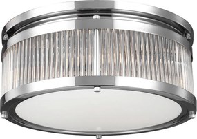 XXXLutz KOUPELNOVÉ STROPNÍ SVÍTIDLO, 38.1/15.9 cm Elstead Lighting - Světla do koupelny - 009093109306