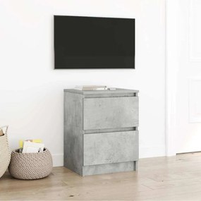 TV skříňka betonově šedá 40x35x54 cm kompozitní dřevo