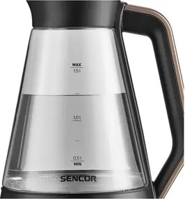SENCOR SWK 1595BK černá / Rychlovarná konvice / 2150W / 35°C - 100°C /