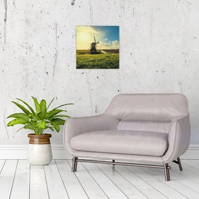 Obraz - Větrný mlýn (30x30 cm)