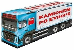 Dino Kamionem po Evropě společenská hra v krabici 36x16x10cm