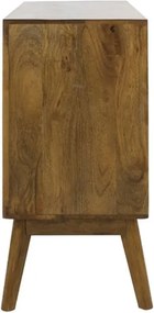 Dřevěná nízká komoda Espita se šuplíky - 114*40*80cm